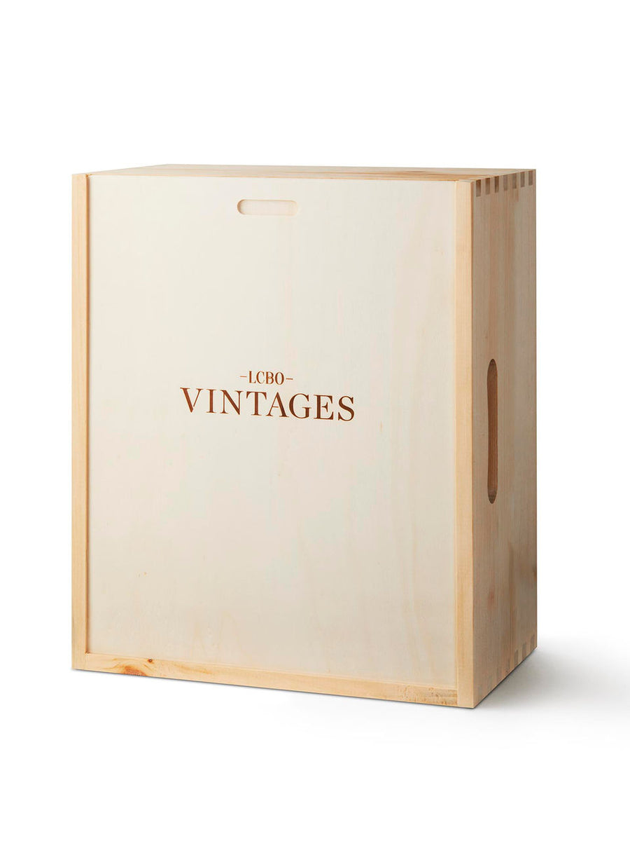 Vintages Wooden 6 Bottle Box – Speedy Booze