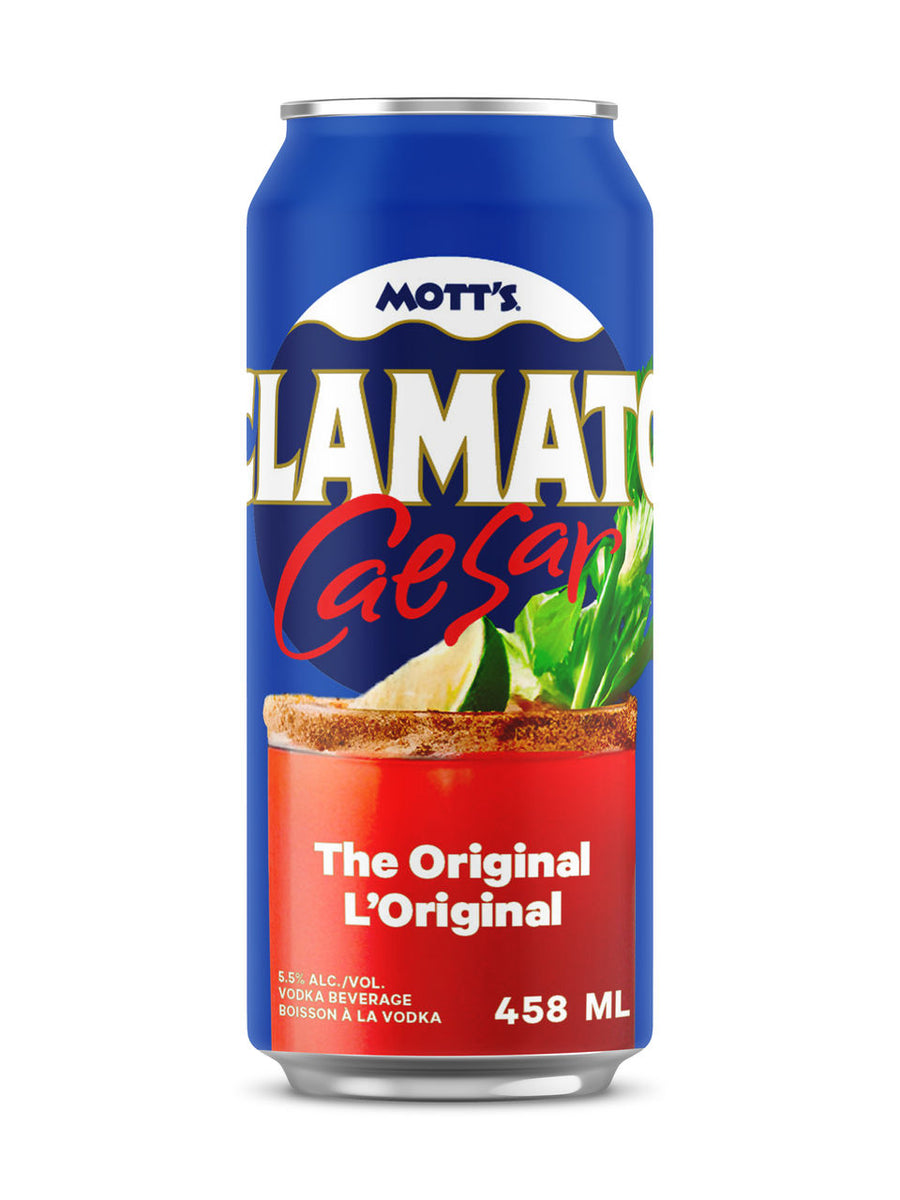 Motts Clamato Original Caesar 458 ml can – Speedy Booze